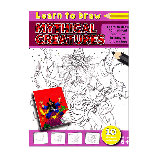 Learning is Fun. LEARN TO DRAW-MYTHICAL CREATURES Learning is Fun. LEARN TO DRAW-MYTHICAL CREATURES