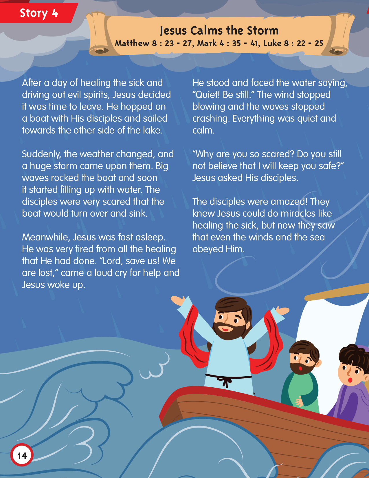 Learning is Fun. SMART KIDS BIBLE STORIES AND ACTIVITIES-MIRACLES OF JESUS